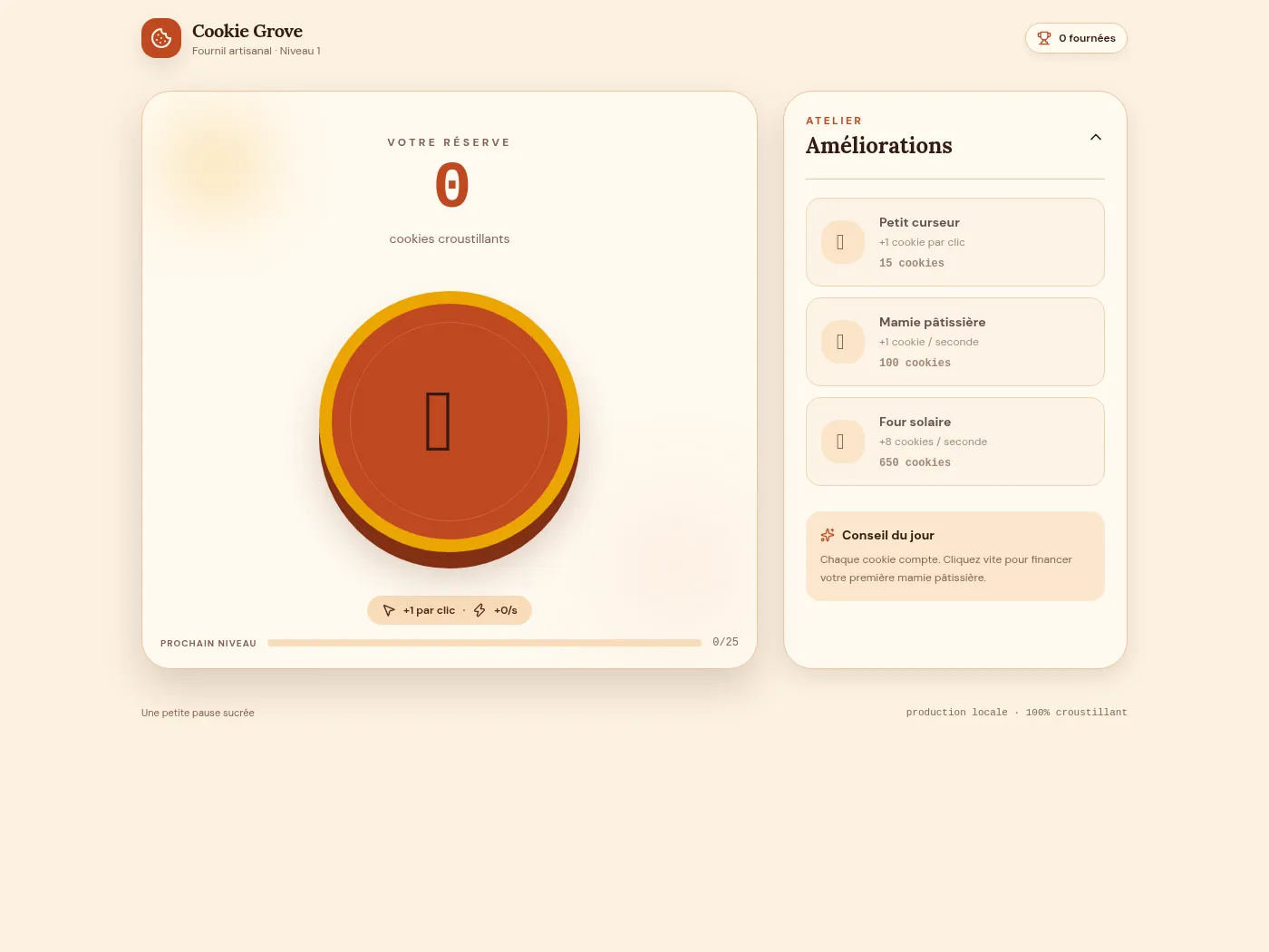 Cookie Clicker Clone