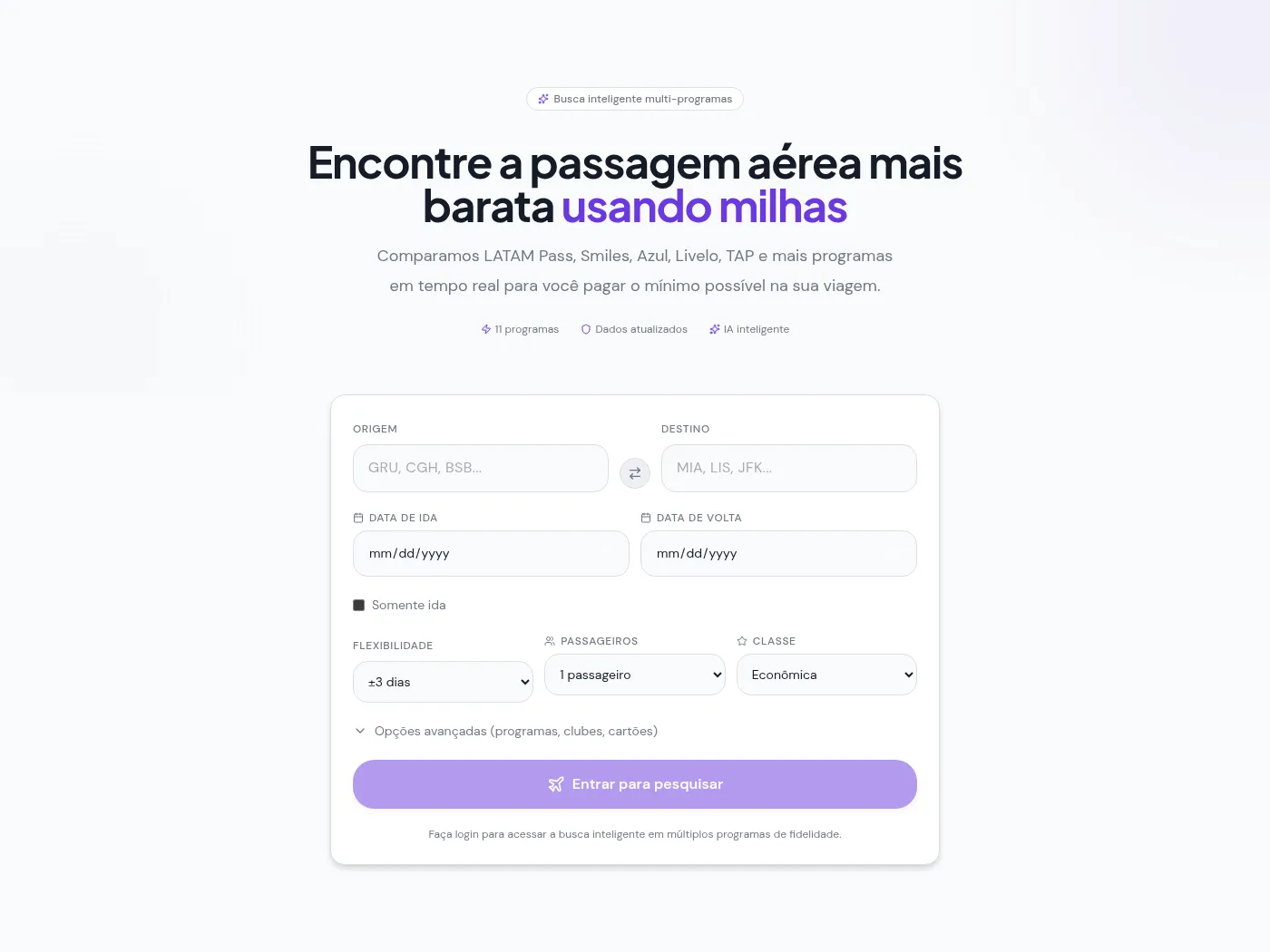 MilhasFinder Pro