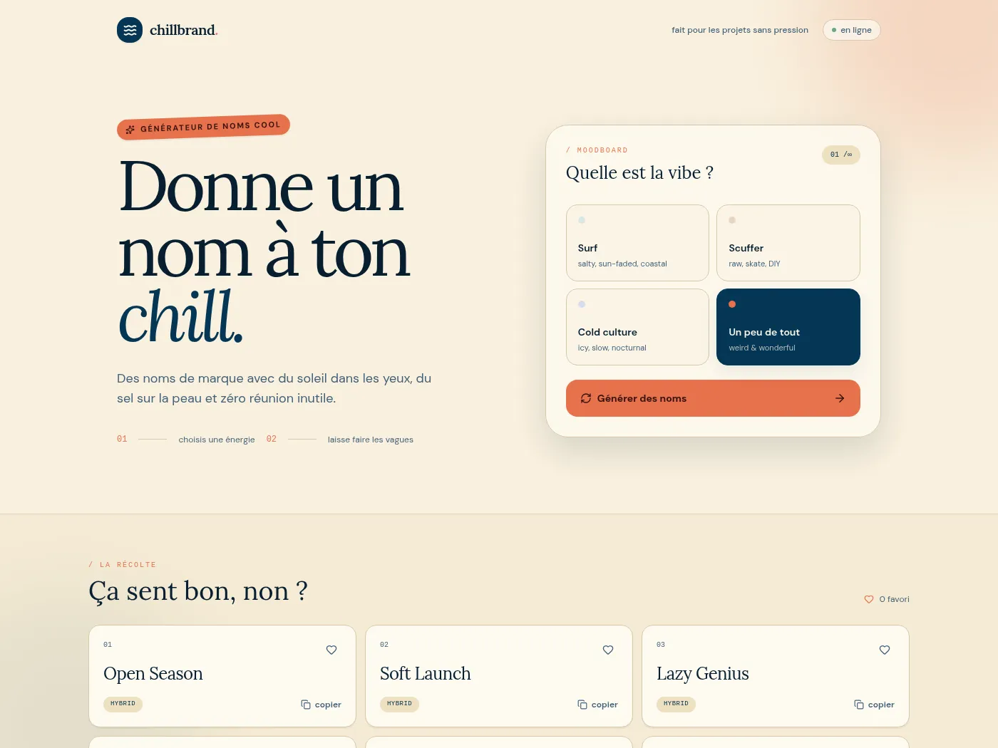 ChillBrand Generator