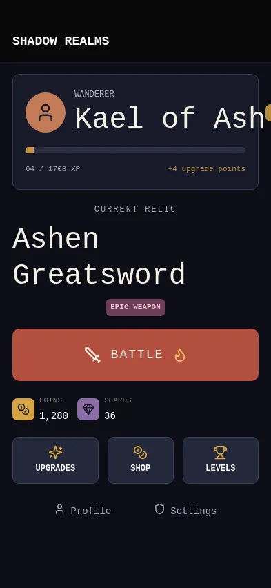 Shadow Realms: Battle Ascend
