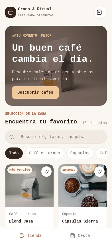 Coffee Shop Mobile