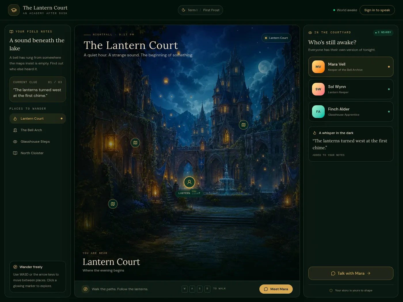 Wizarding AI RPG