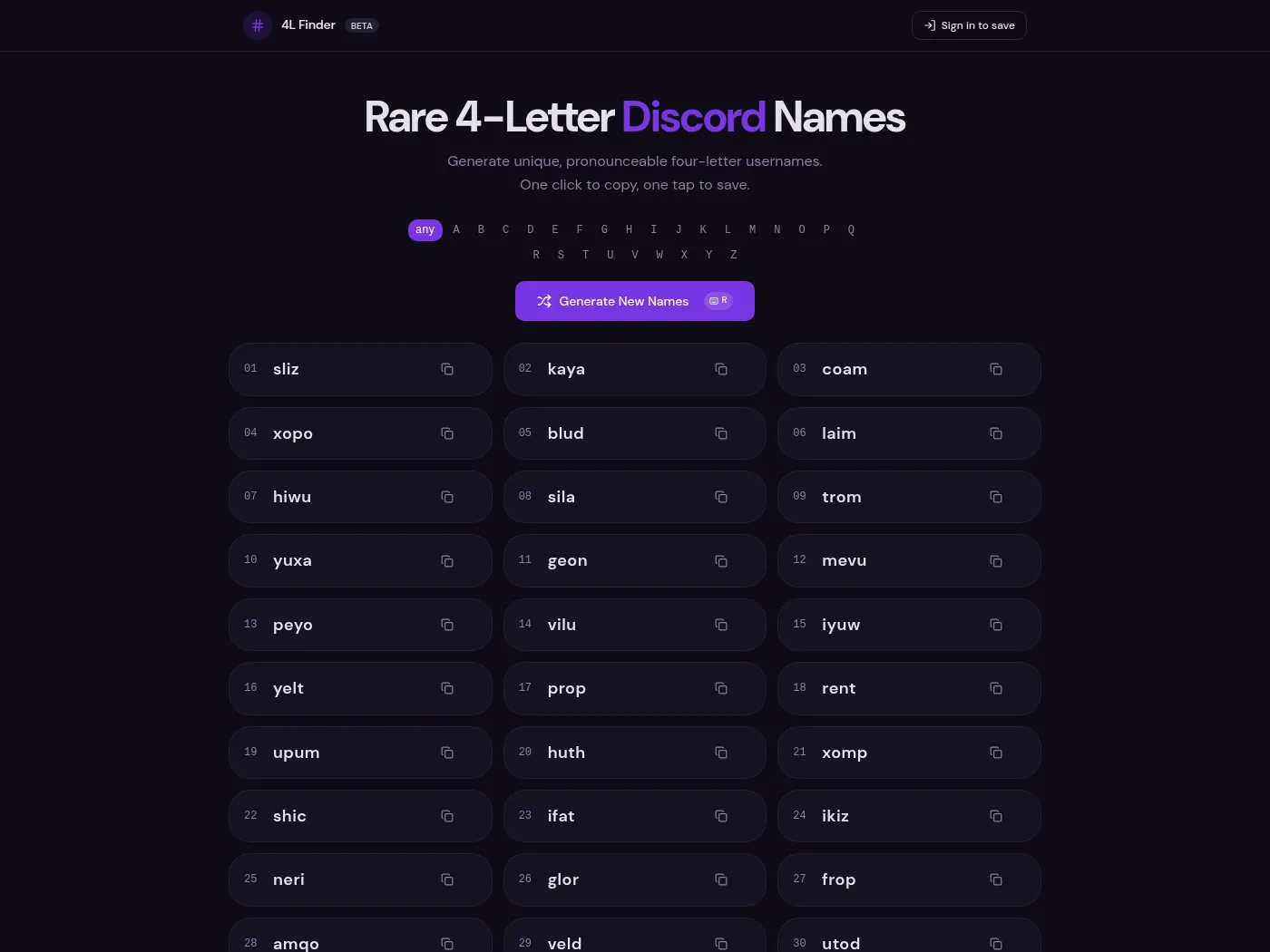 Discord 4L Finder