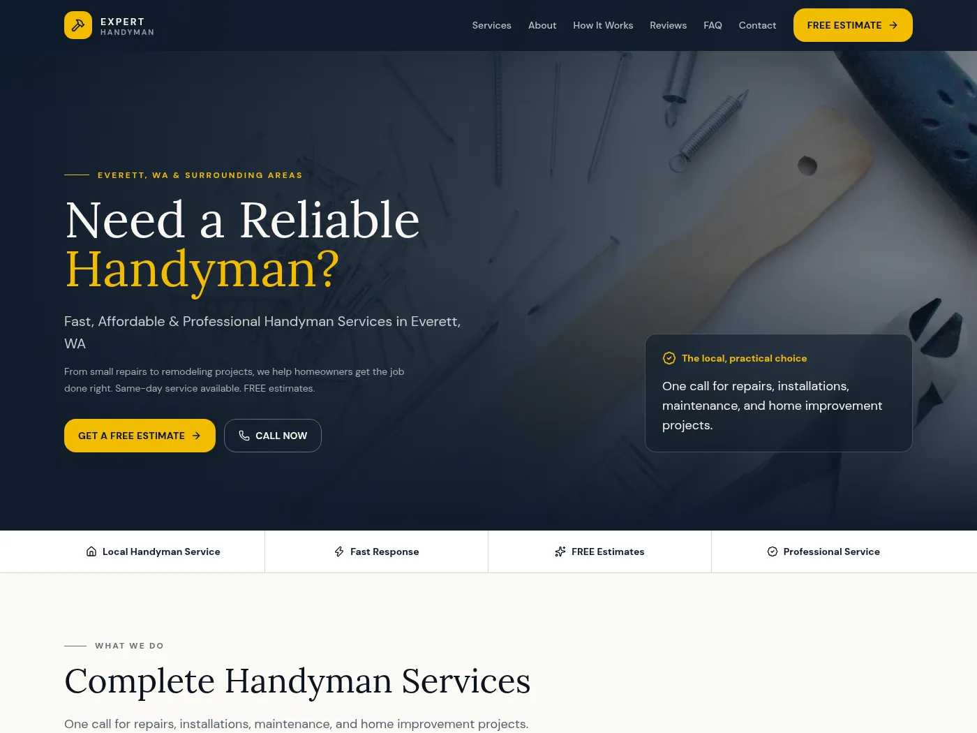 Expert Handyman Site