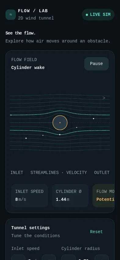 CFD Solver Mobile