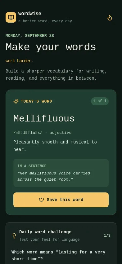 WordWise Mobile