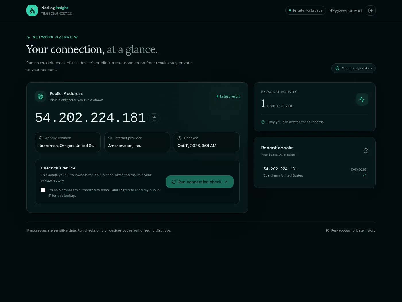 NetLog Insight