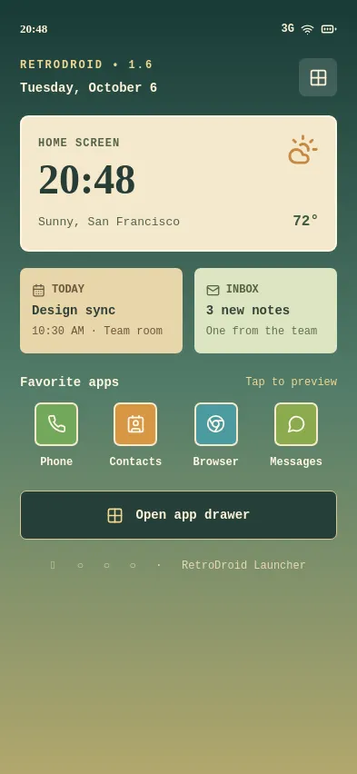 RetroDroid Launcher