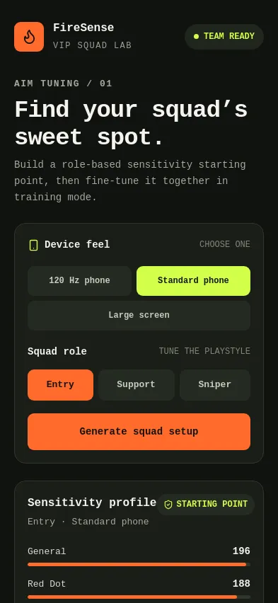 FireSense VIP