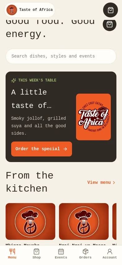 Taste of Africa
