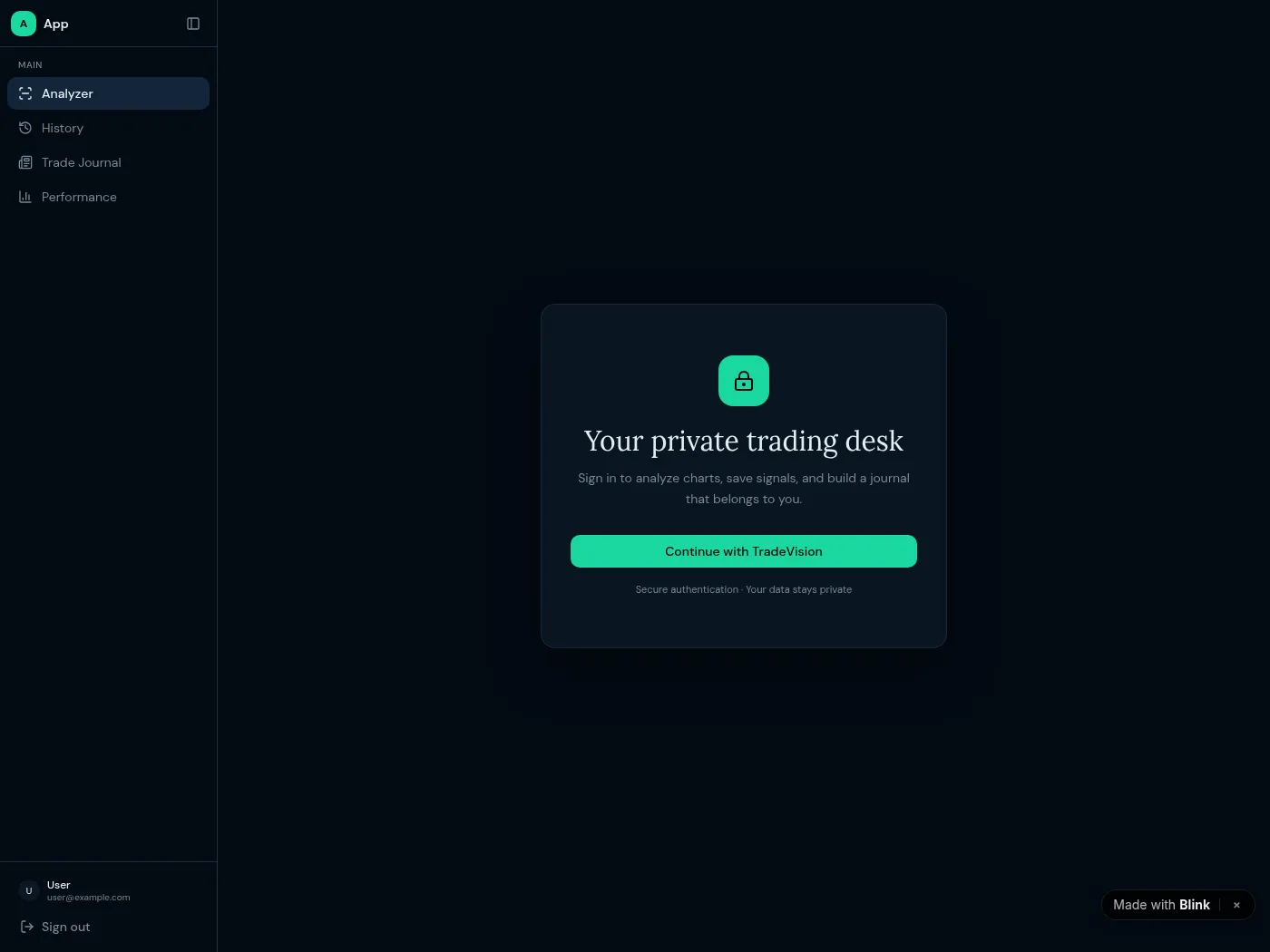 TradeVision AI Platform