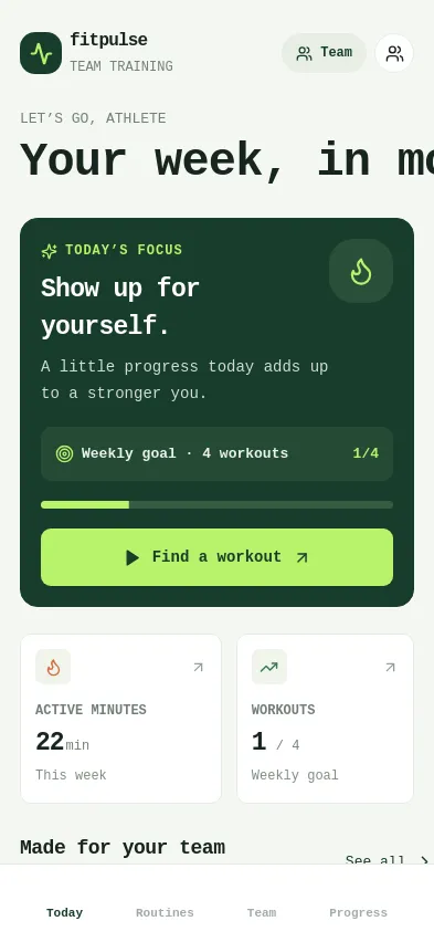 FitPulse Tracker