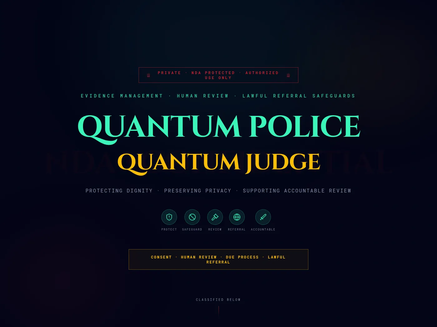 Quantum Judge