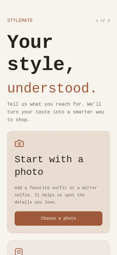 StyleMate Fashion Advisor