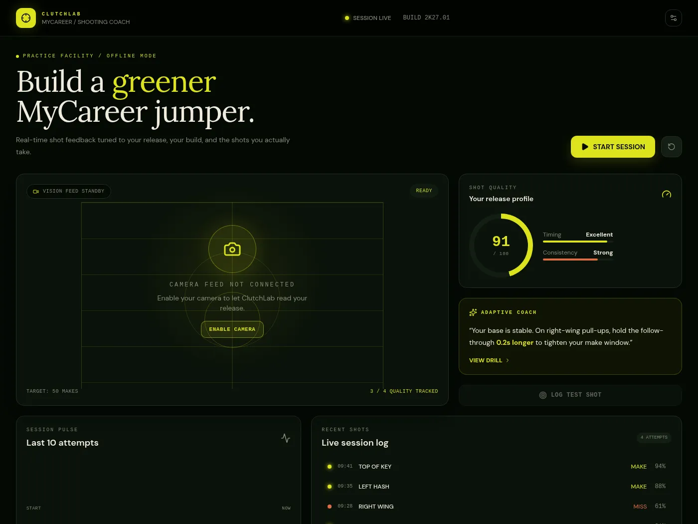 2K27 AI Shooting Coach