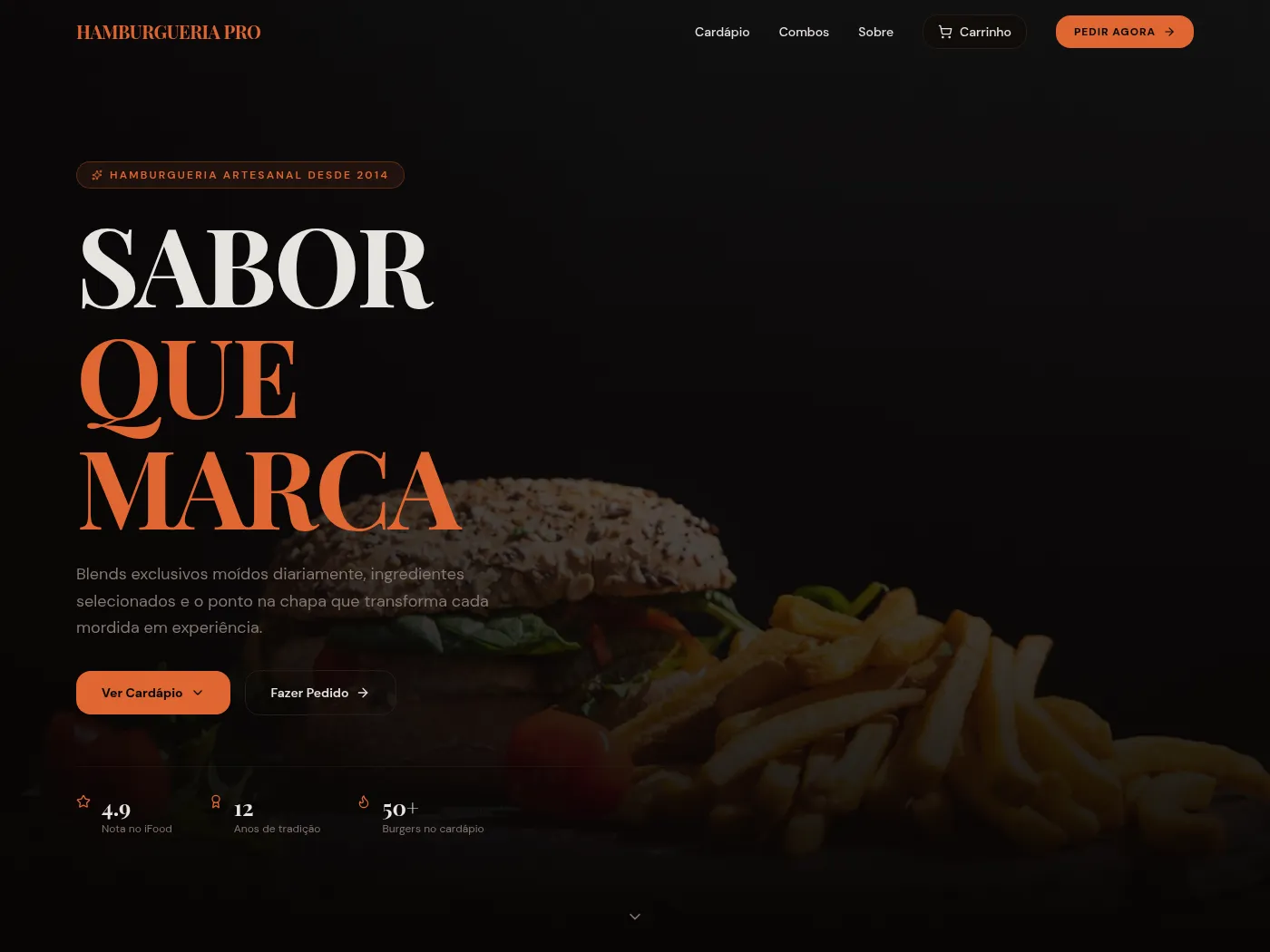 Hamburgueria Pro Frontend