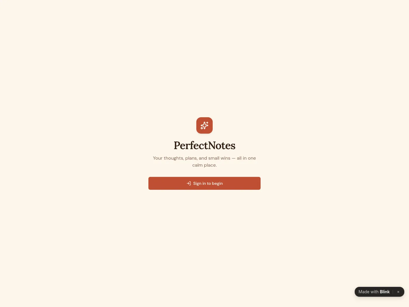 PerfectNotes App