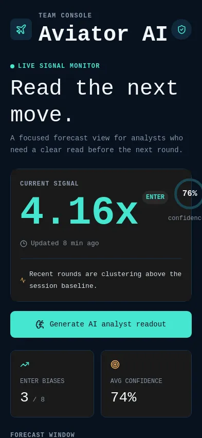 Aviator AI Signals