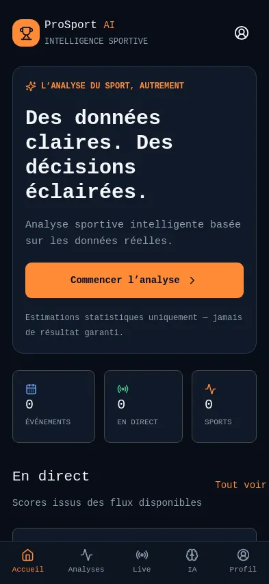 ProSport AI Mobile