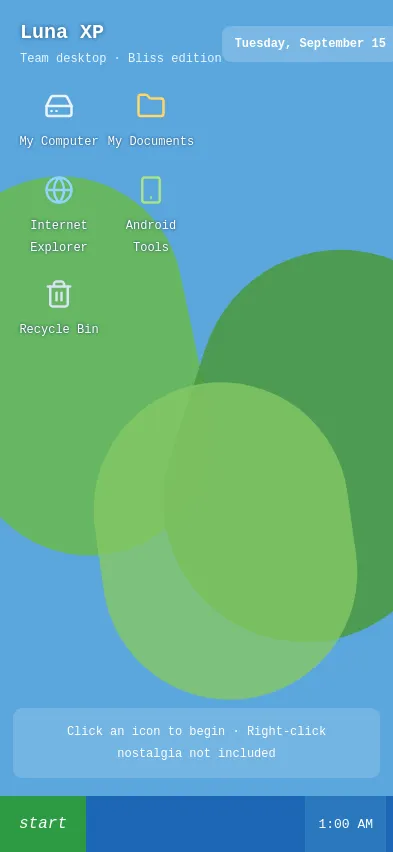 XP Android Launcher