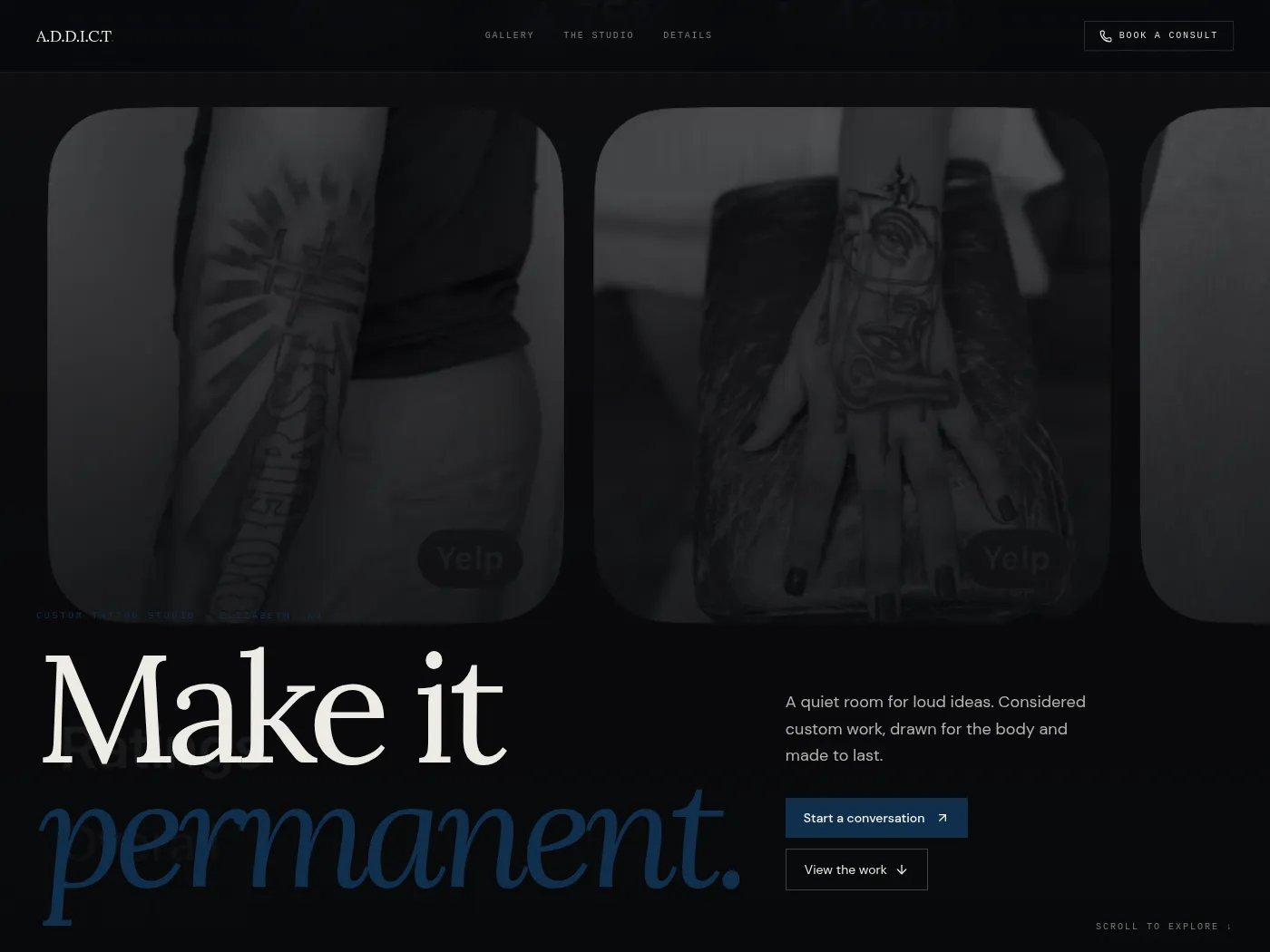 Top Tier Personal Site