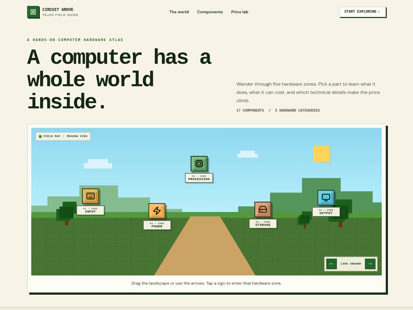 Minecraft Tech Explorer
