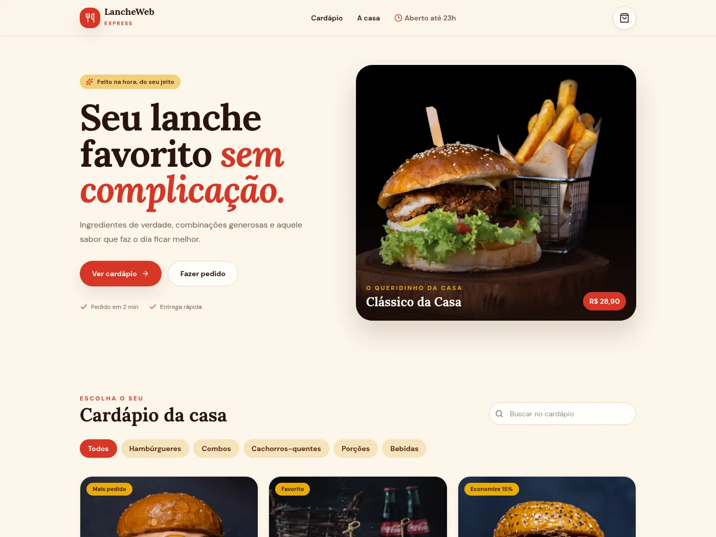 LancheWeb Express