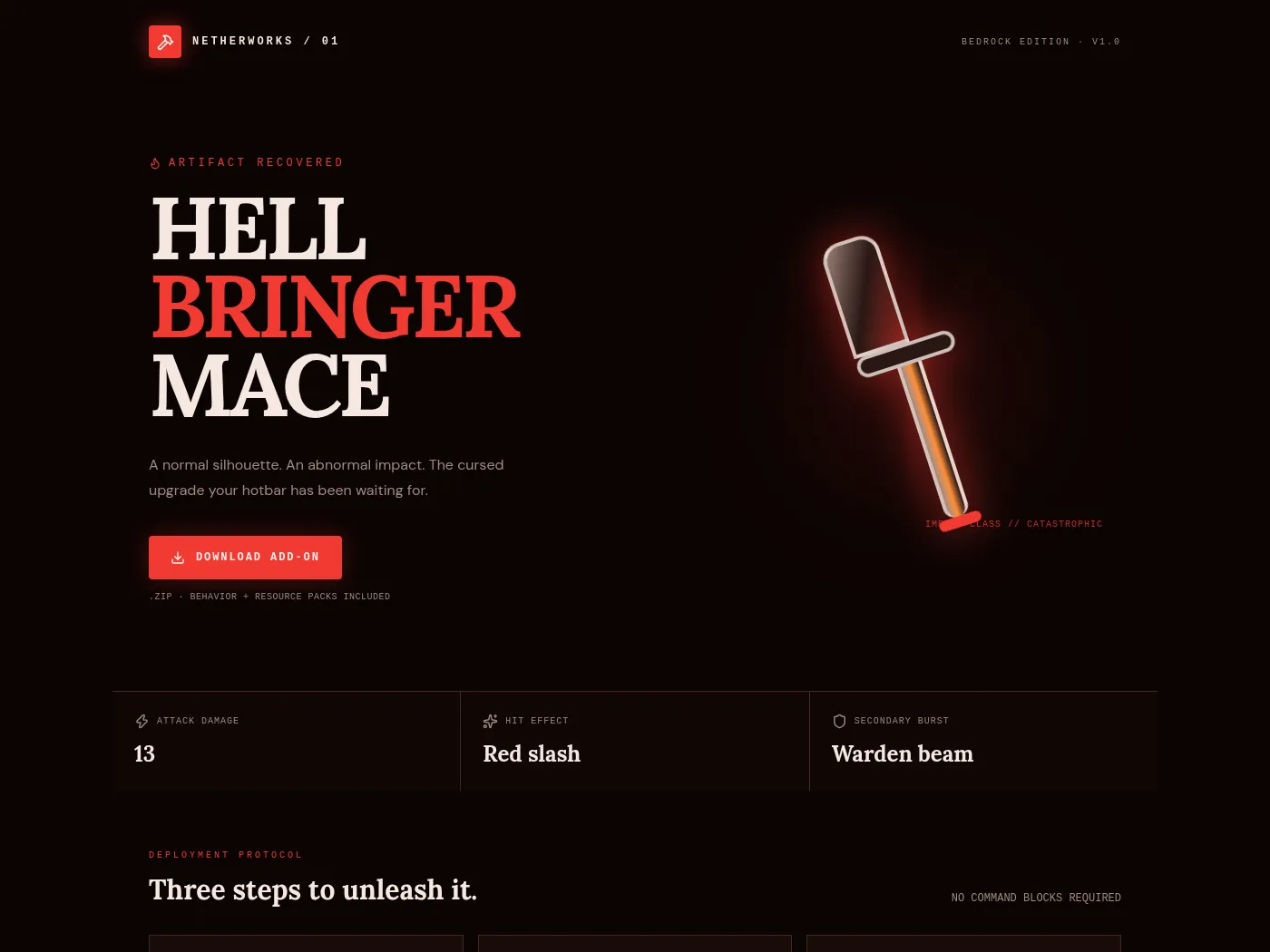 Hell Bringer Mace Mod
