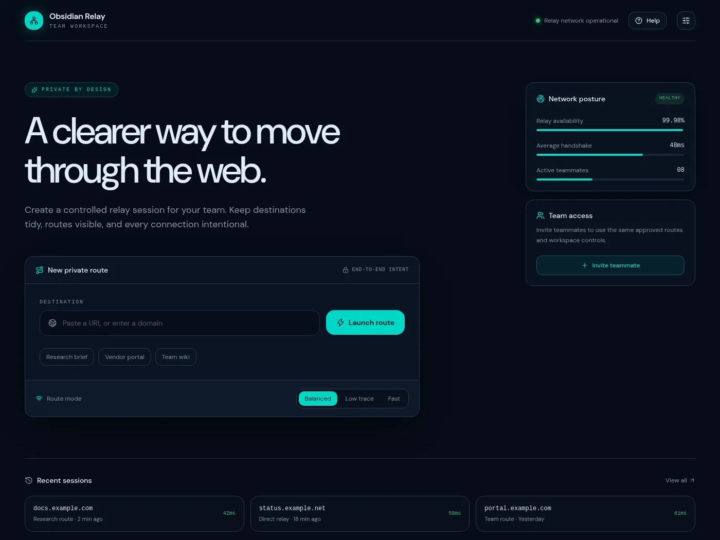 Stealth Proxy Hub