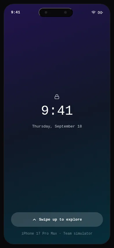 iPhone 17 Pro Max Sim