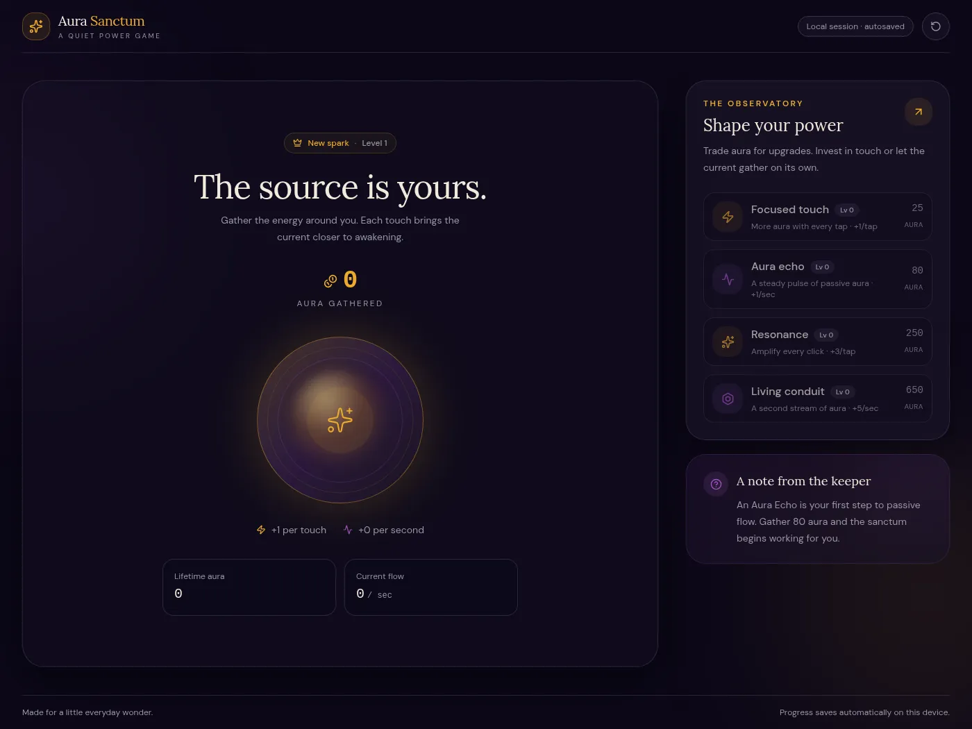 Aura Clicker Tycoon