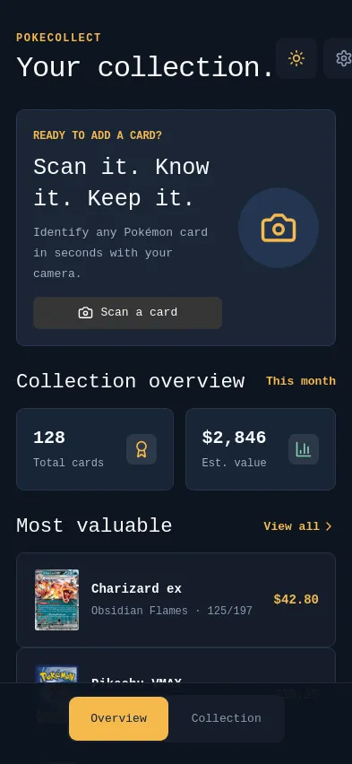 PokeCollect Mobile Tracker