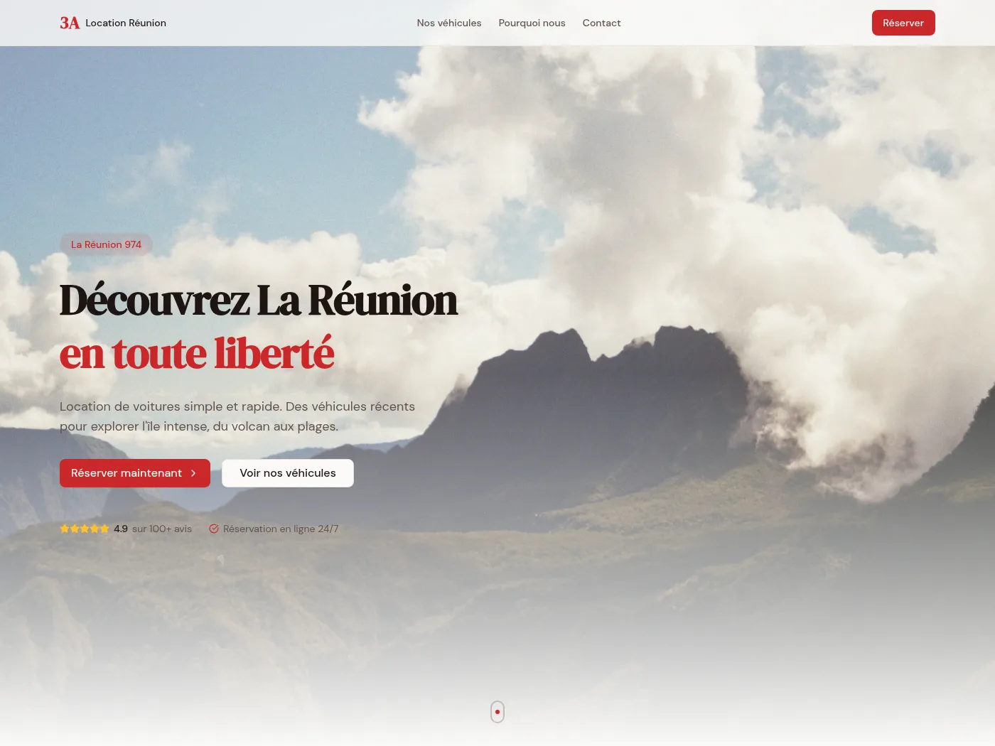 Réunion Car Rental Site