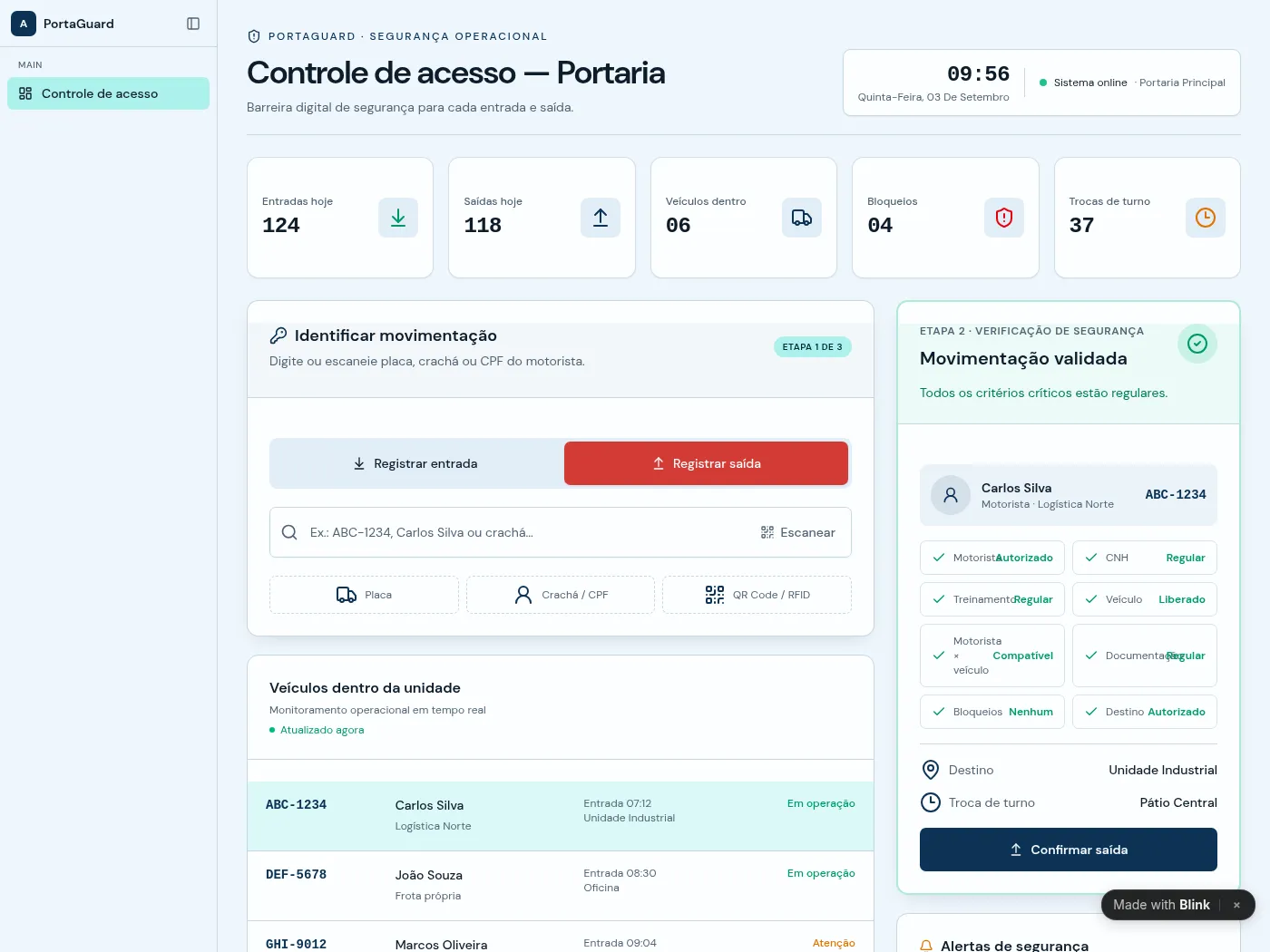 PortaGuard Controle de Portaria