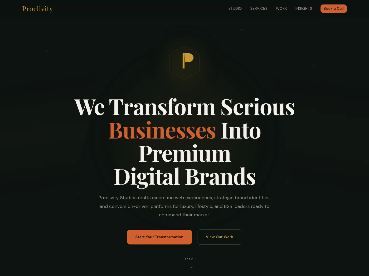 Proclivity Cinematic Web