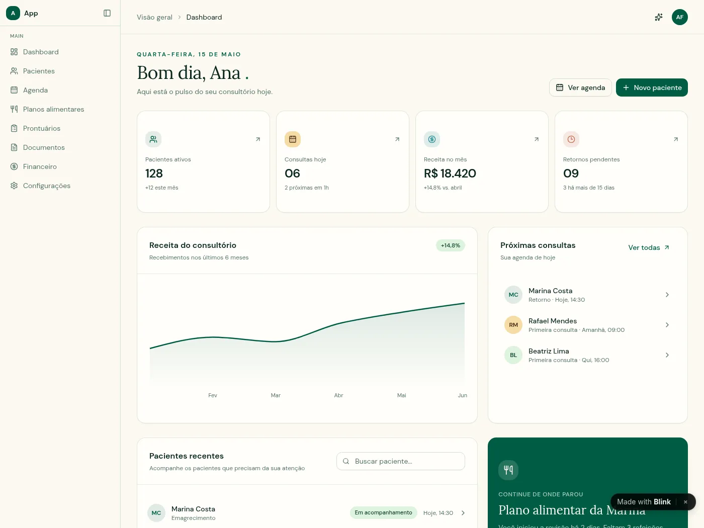 NutriClinic One Platform