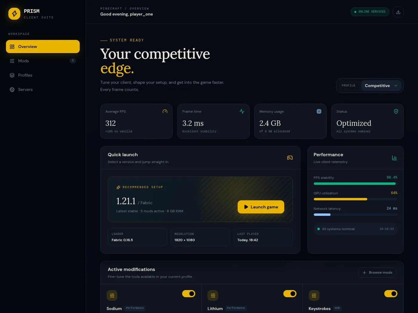 Prestige Client Clone