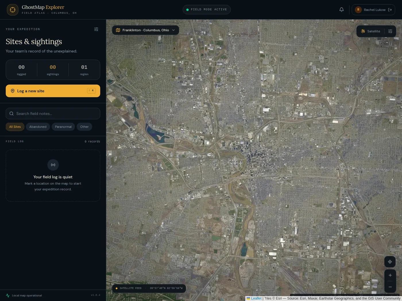 GhostMap Explorer