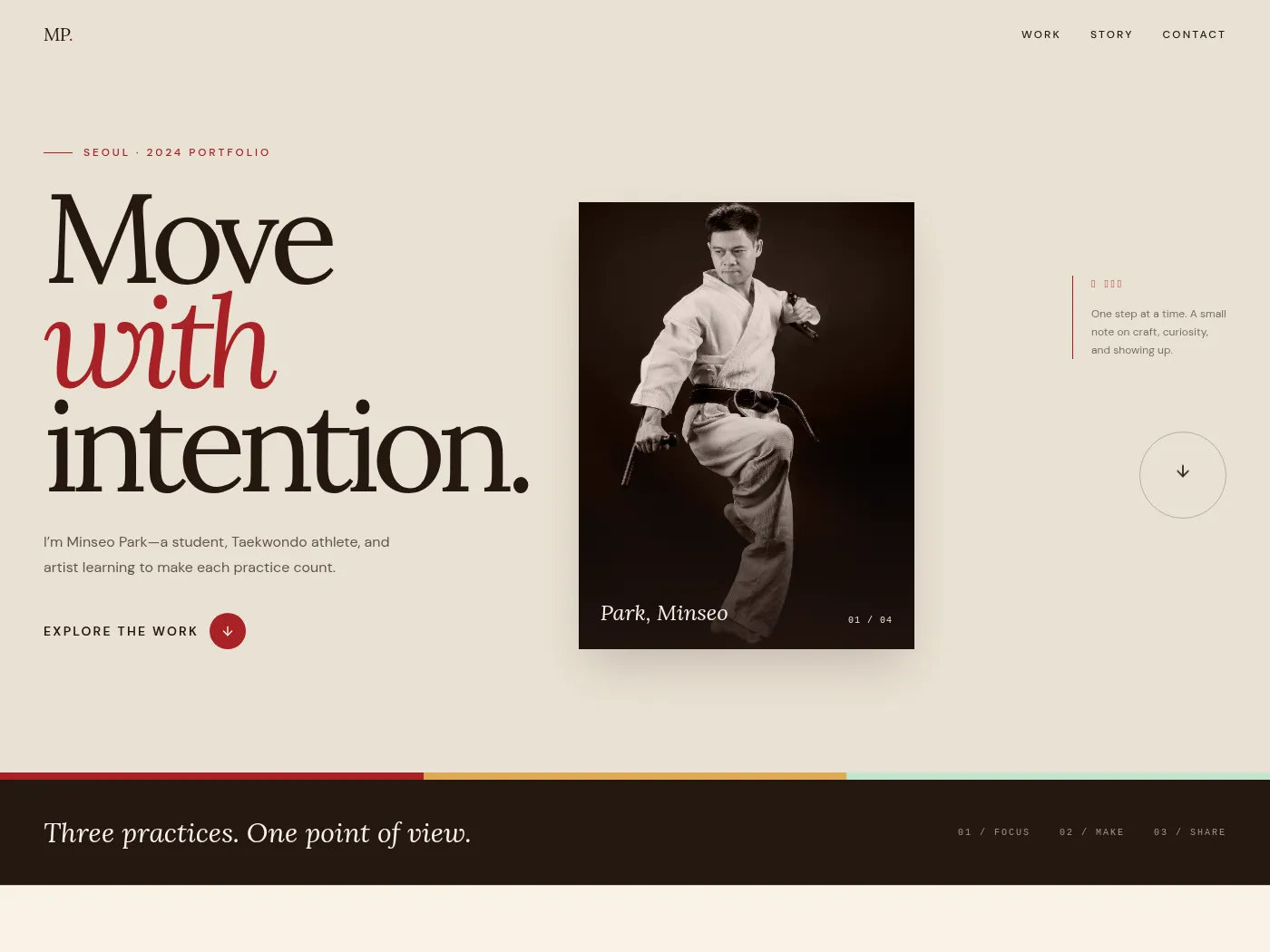 Korean Student Portfolio