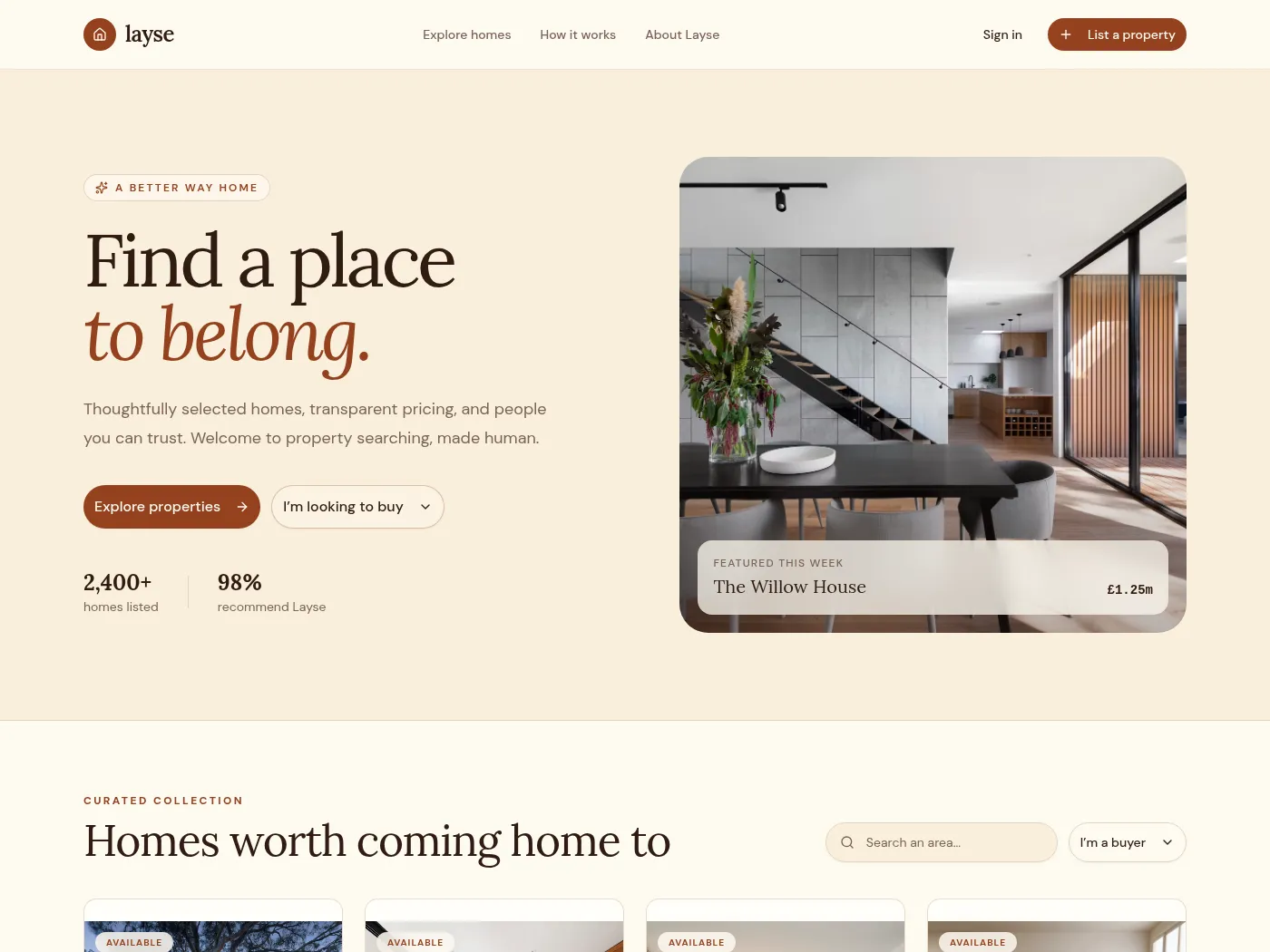 Layse Property Portal