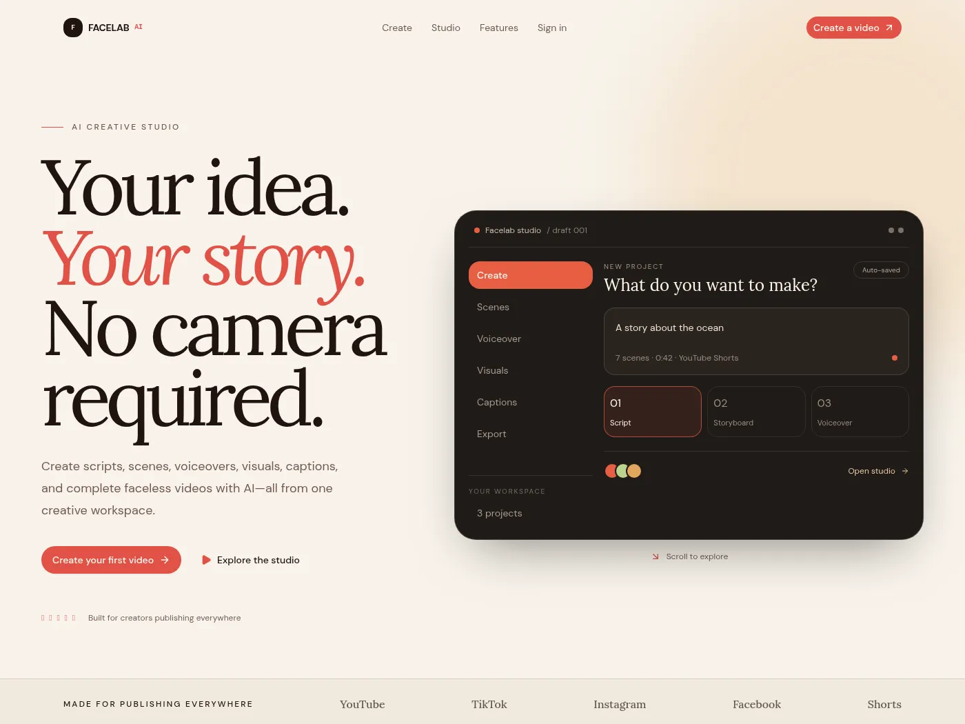 Facelab AI Studio