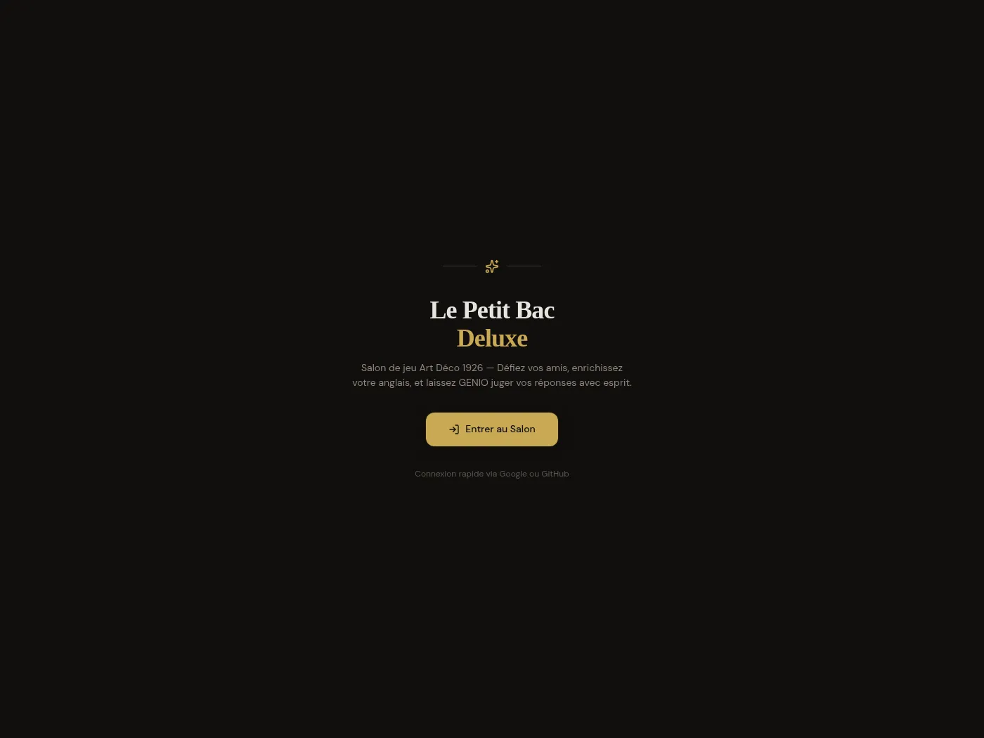 Le Petit Bac Deluxe