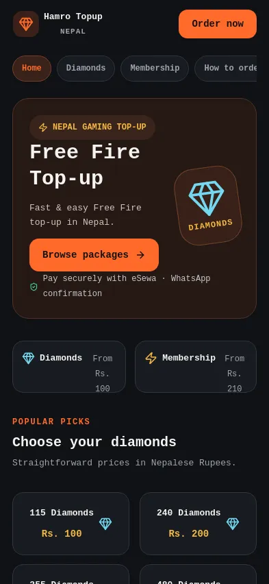 Hamro Topup Nepal