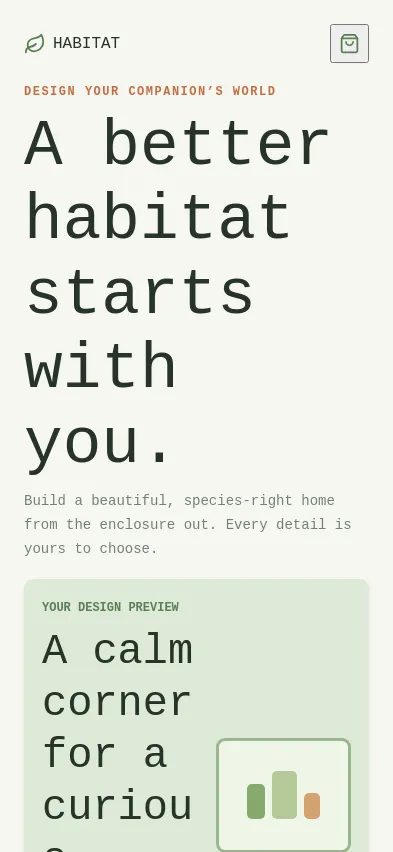 Habitat Designer App