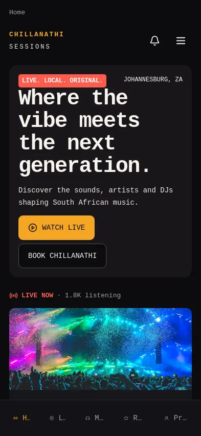 ChillaNathi Sessions App