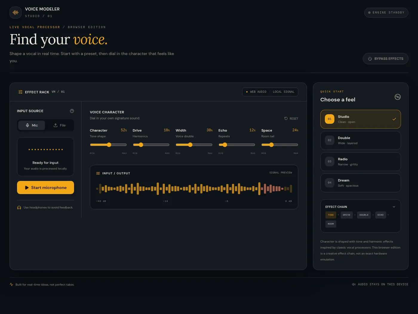 VoiceModeler Studio