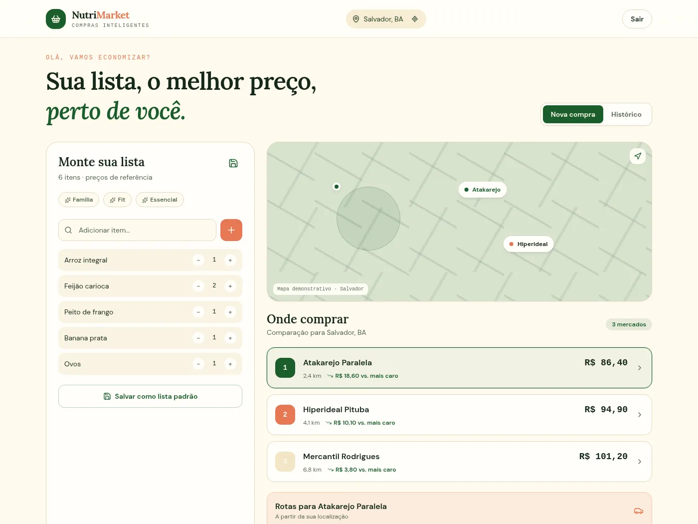 NutriMarket App