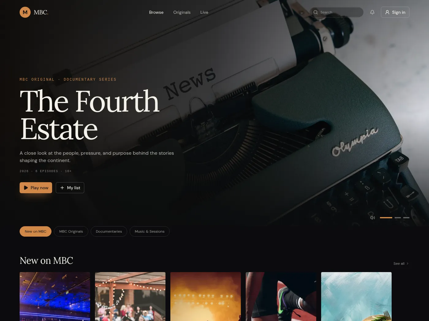 MBC Stream Hub