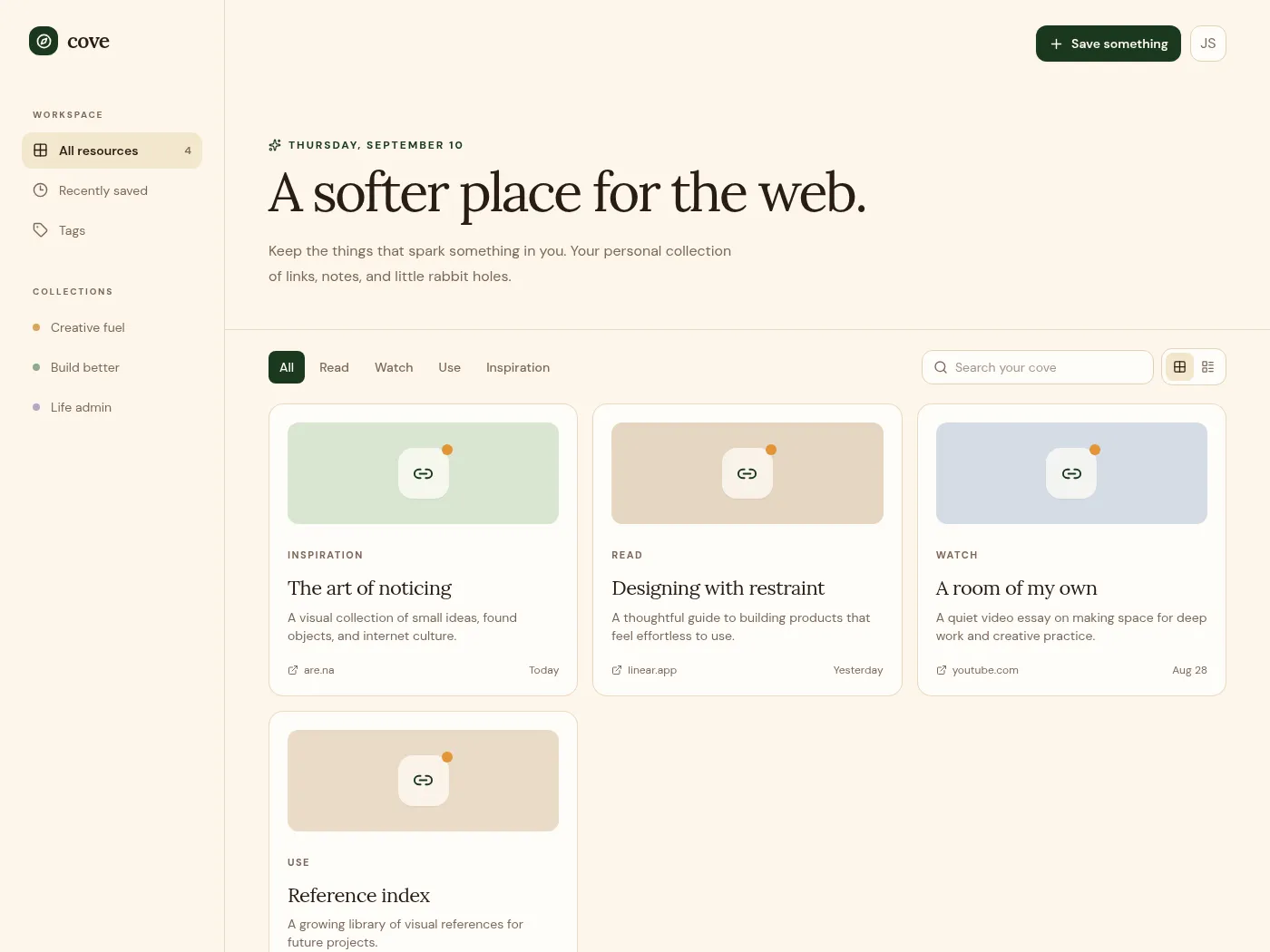 Personal Web Hub