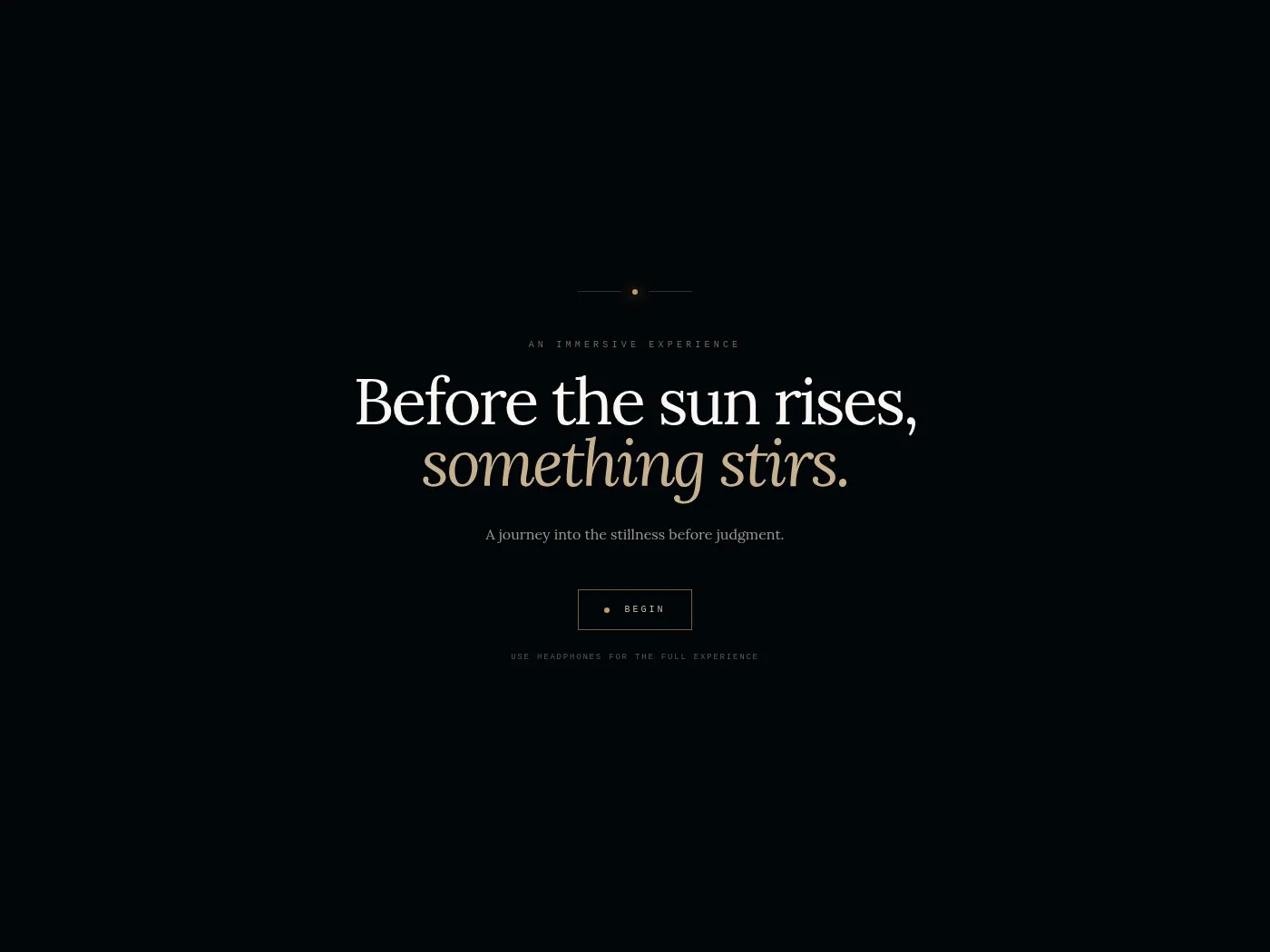 Jerusalem Dawn Experience